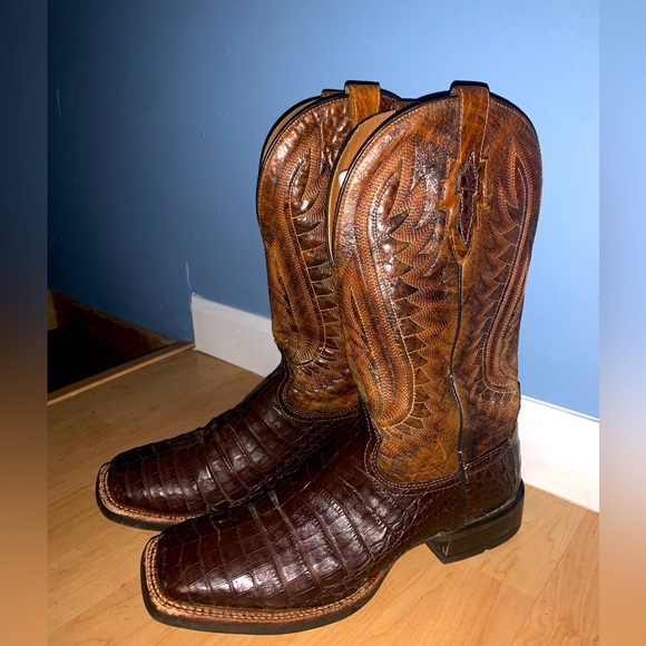 Ariat | Shoes | Ariat Ats Pro Authentic Alligator Skin Size 1 | Poshmark